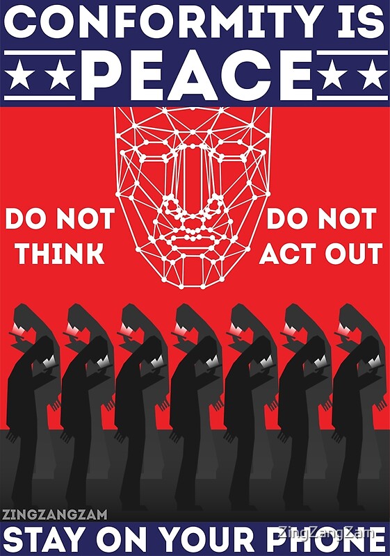 "Conformity - Honest Propaganda" by ZingZangZam | Redbubble