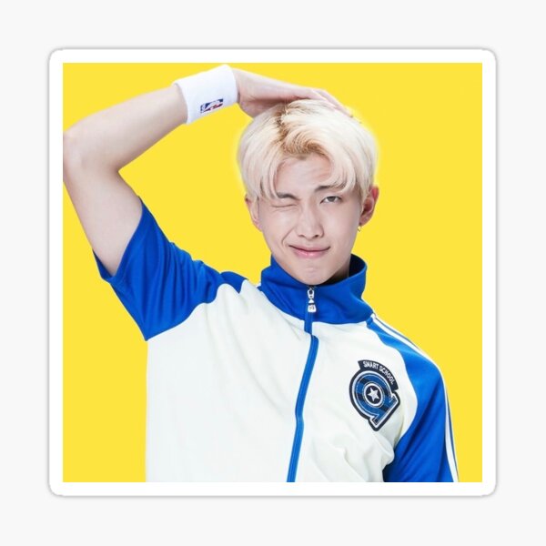 "BTS RM" Sticker for Sale by kikimini | Redbubble