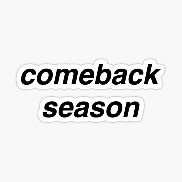 "comeback season kpop fandom sticker" Sticker for Sale by ...