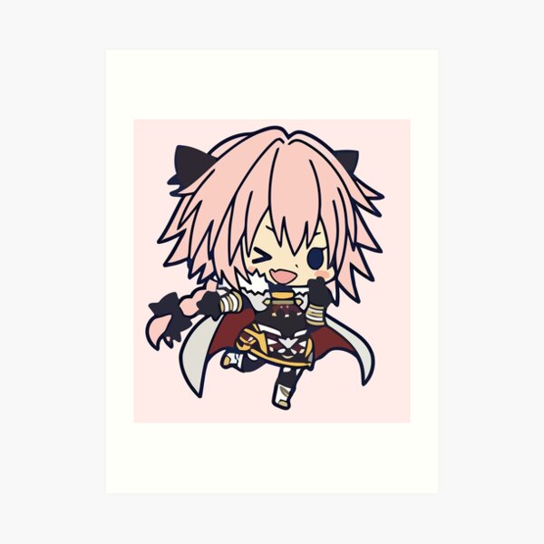"Astolfo" Art Print by Chibify | Redbubble