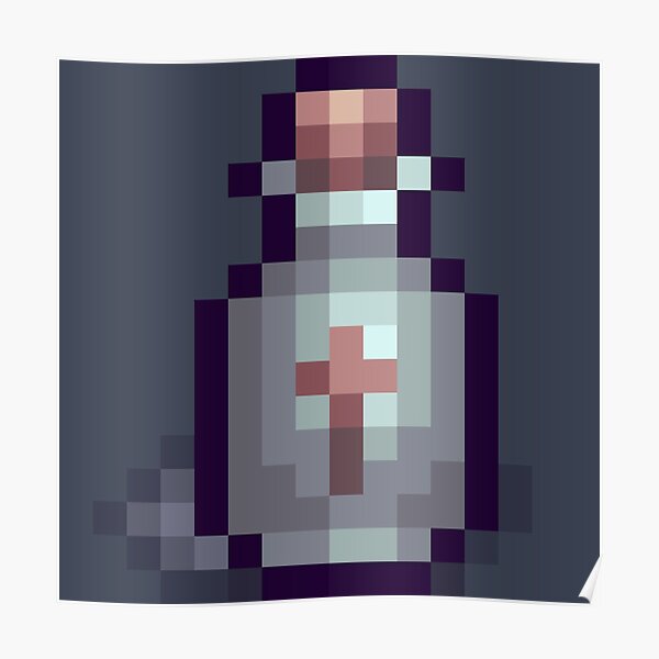 Póster «Pixel Holy Water» de BenHenry | Redbubble