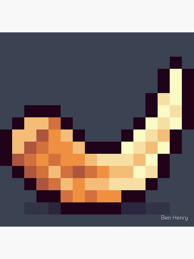 "Pixel Horn A" Poster for Sale by BenHenry | Redbubble
