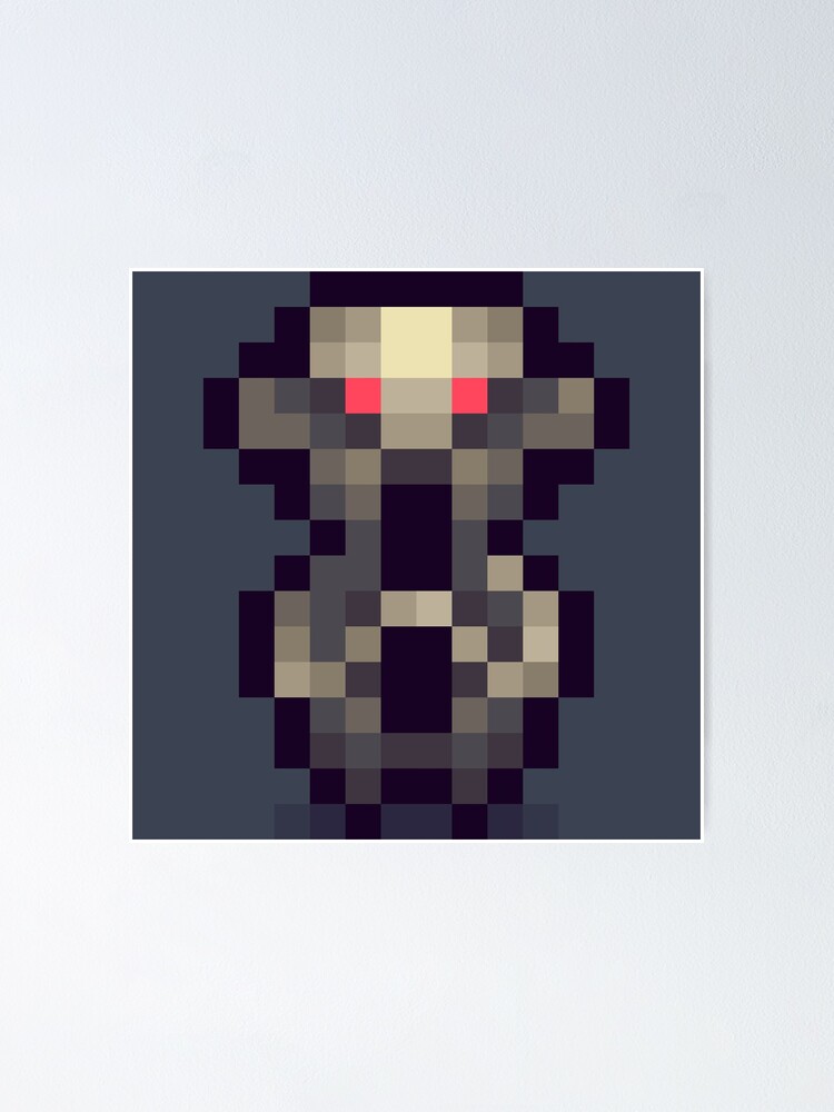 "Pixel Idol B" Poster by BenHenry | Redbubble