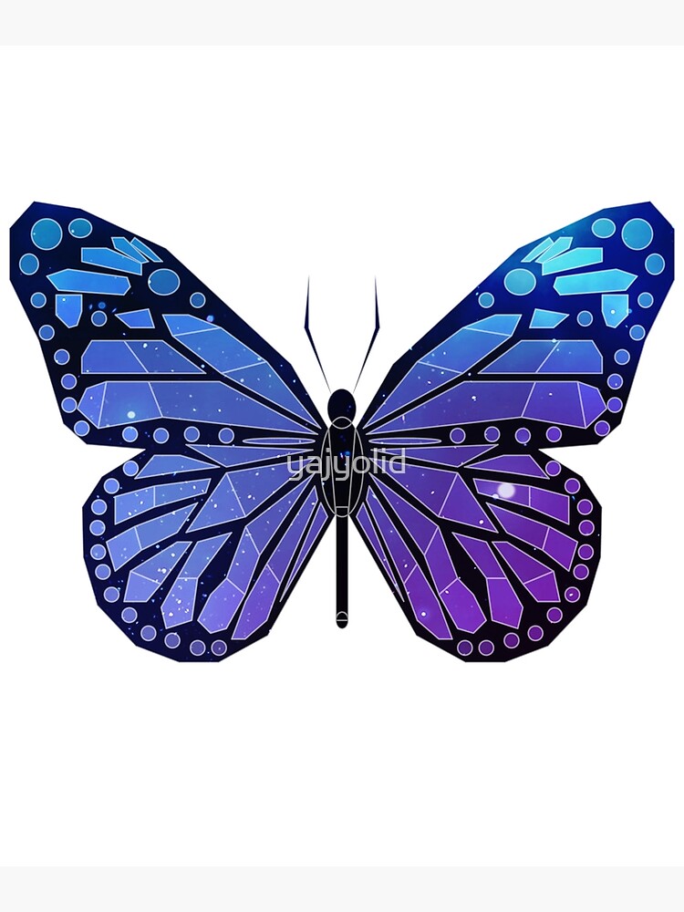 "Galactic Butterfly" Poster for Sale by yajyolid | Redbubble