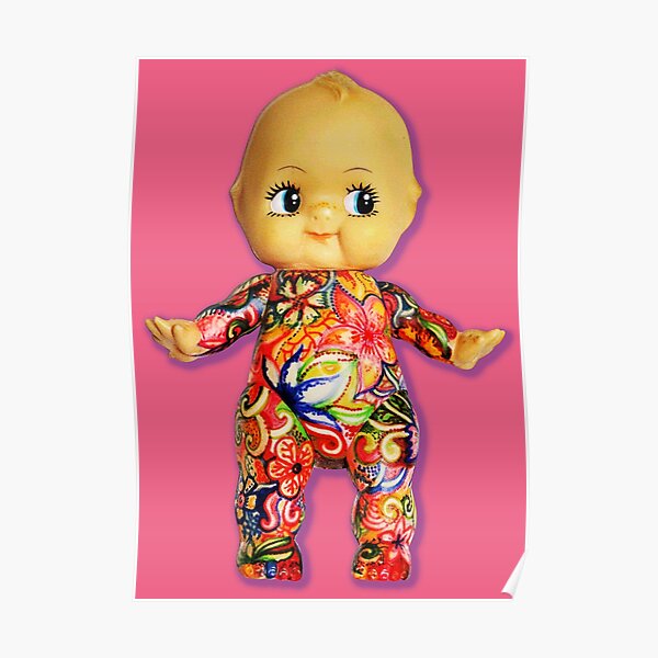 "Tattoo Kewpie" Poster for Sale by eeveemac | Redbubble