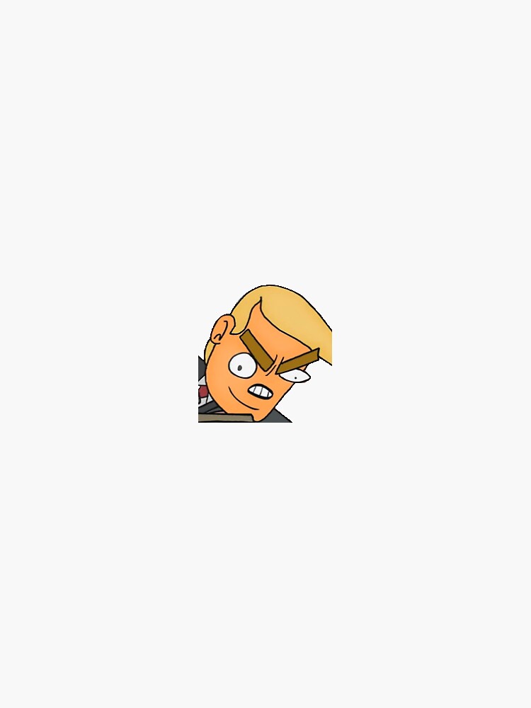 "Trump by Piemations" Sticker for Sale by MisterHP | Redbubble