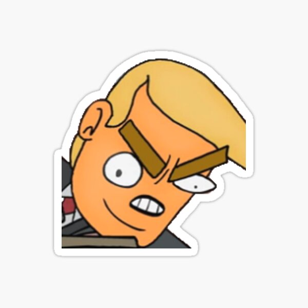 "Trump by Piemations" Sticker by MisterHP | Redbubble