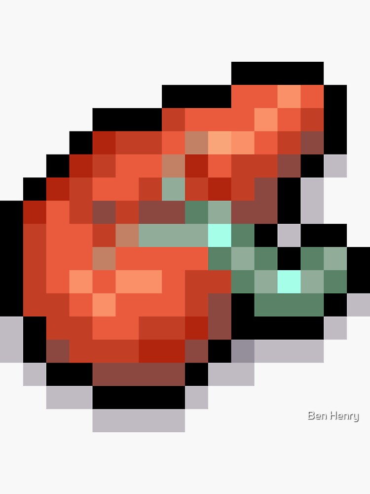 "Pixel Liver" Sticker for Sale by Ben Henry | Redbubble