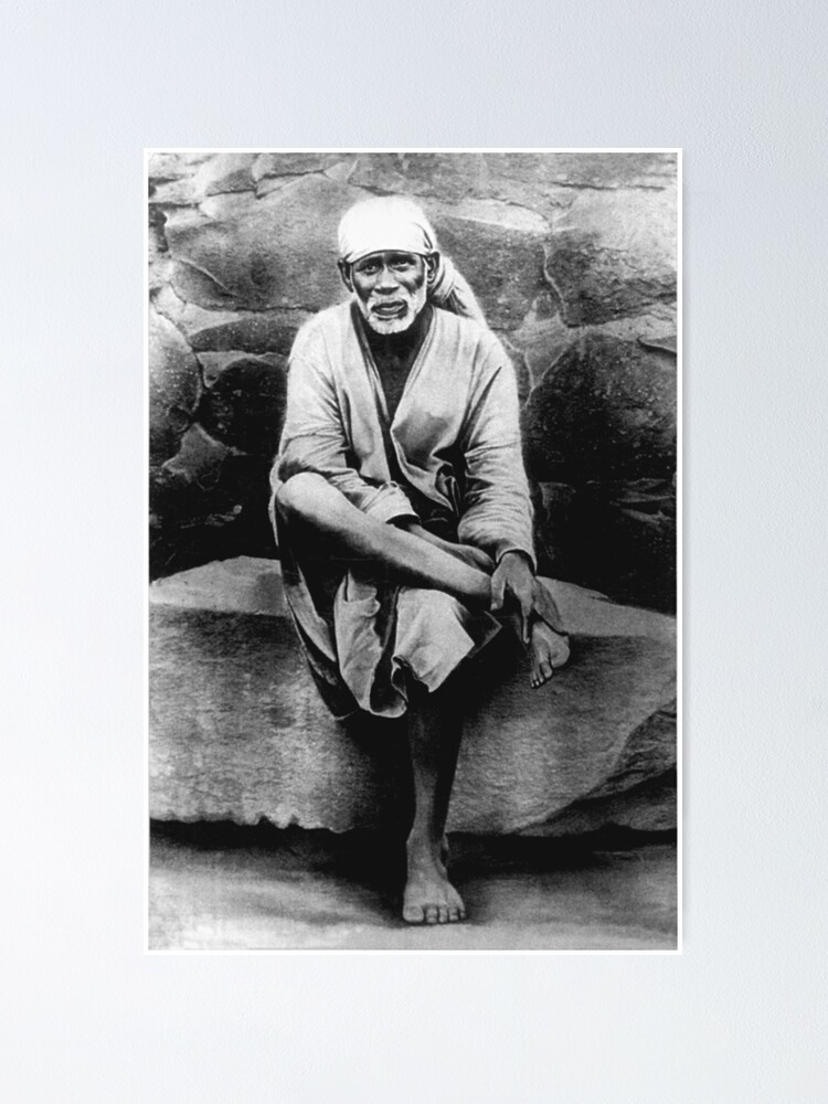 "SAI BABA" Poster for Sale by murdock999 | Redbubble