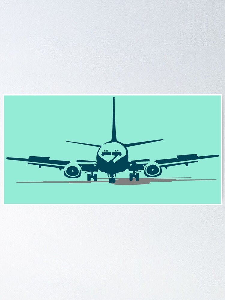 "Boeing 737" Poster by sibosssr | Redbubble
