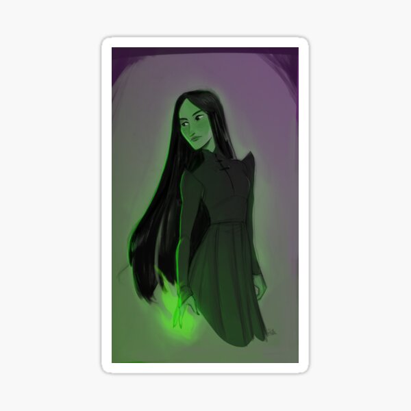 "Elphaba" Sticker by garsils | Redbubble