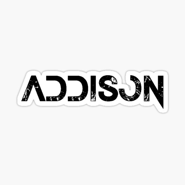 "Addison" Sticker for Sale by Shalomjoy | Redbubble