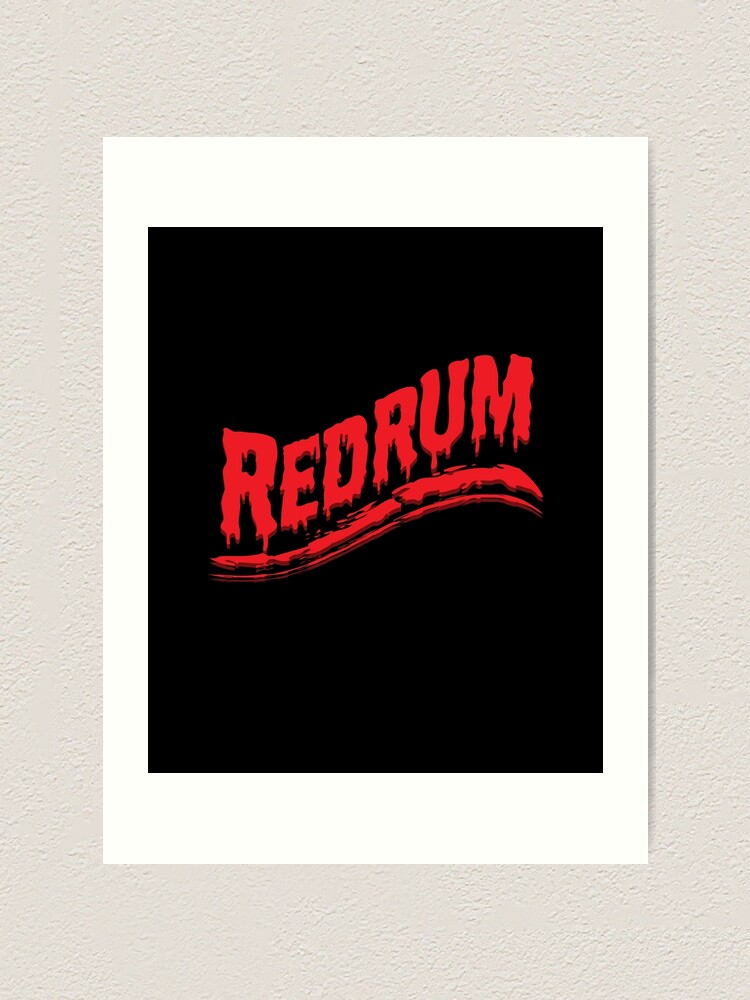"REDRUM" Art Print for Sale by ShirtPro | Redbubble