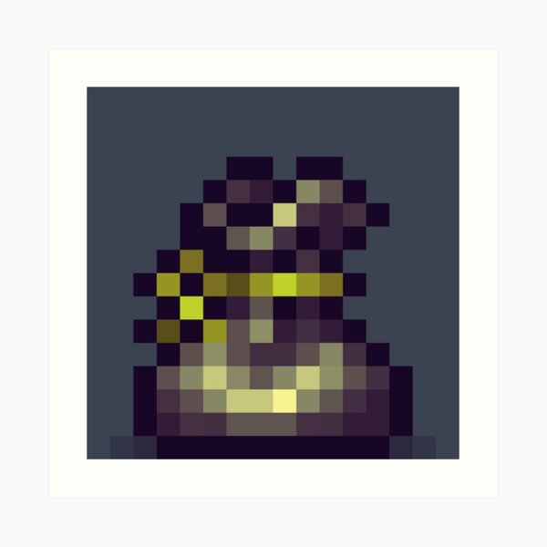 "Pixel Sack A" Art Print for Sale by BenHenry | Redbubble