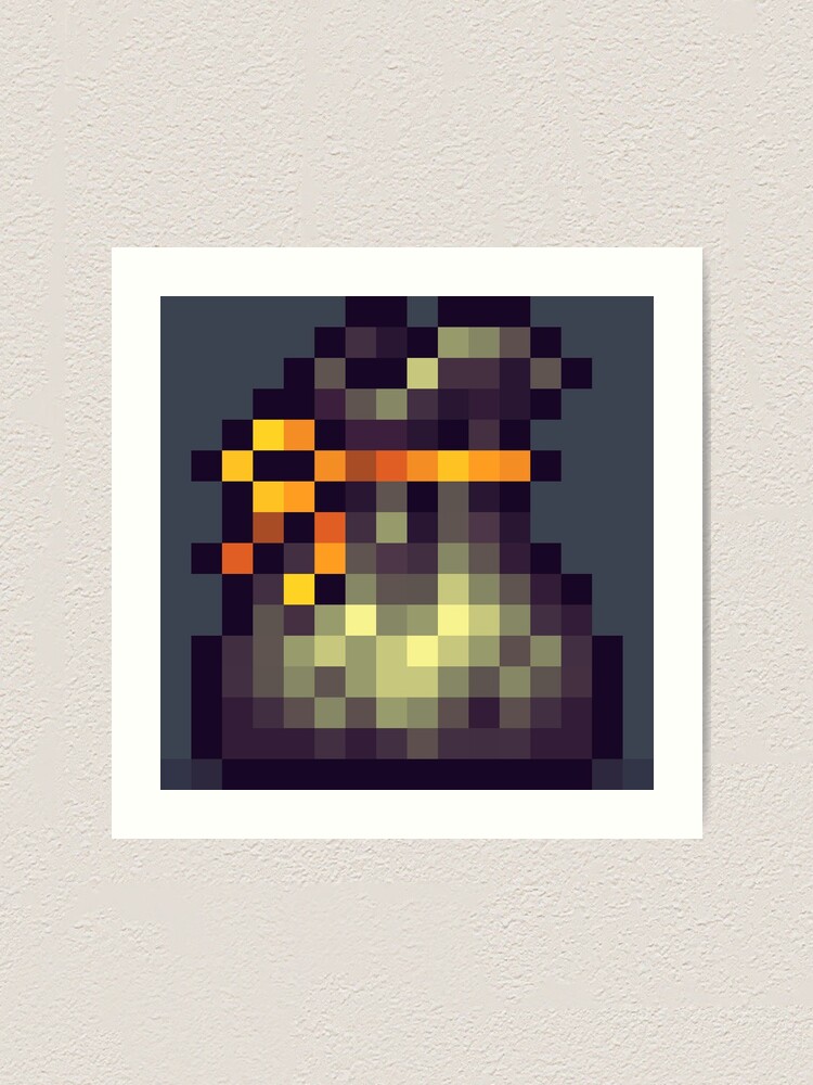 "Pixel Sack C" Art Print for Sale by BenHenry | Redbubble