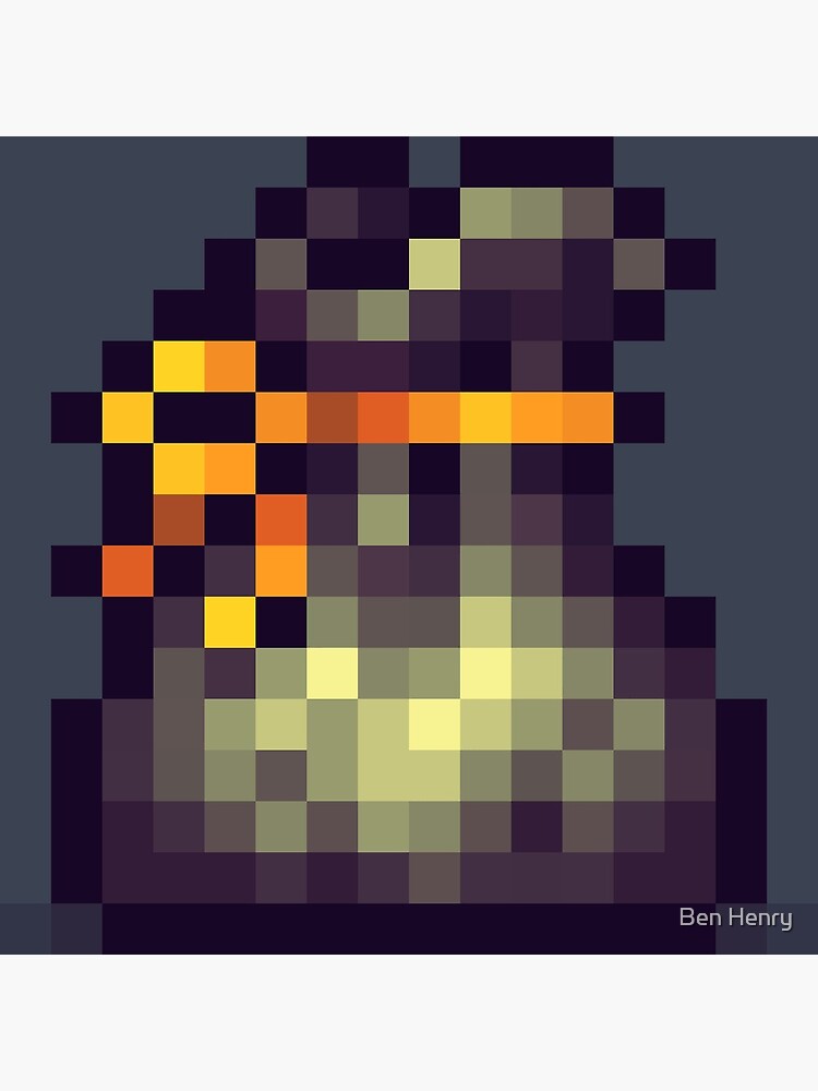 "Pixel Sack C" Art Print for Sale by BenHenry | Redbubble