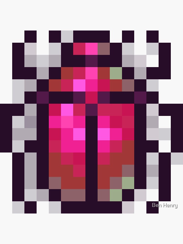Sticker « Scarabée Pixel B », par BenHenry | Redbubble