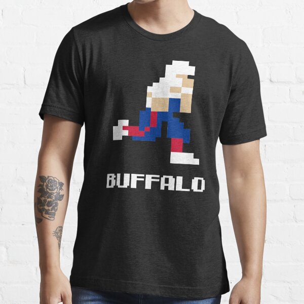 "8 bit Buffalo Football 1" T-shirt for Sale by SaturdayACD | Redbubble ...