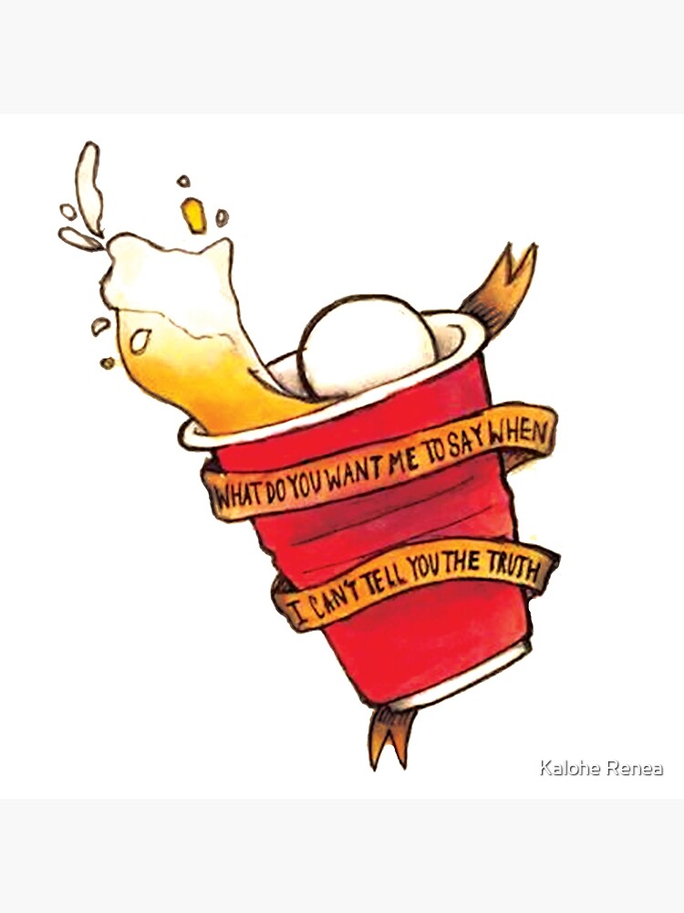 "Death Cup " Poster for Sale by Kalohe Renea | Redbubble