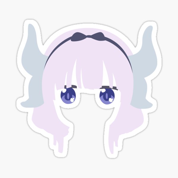 "Kanna Kamui" Sticker for Sale by lunarblooms | Redbubble