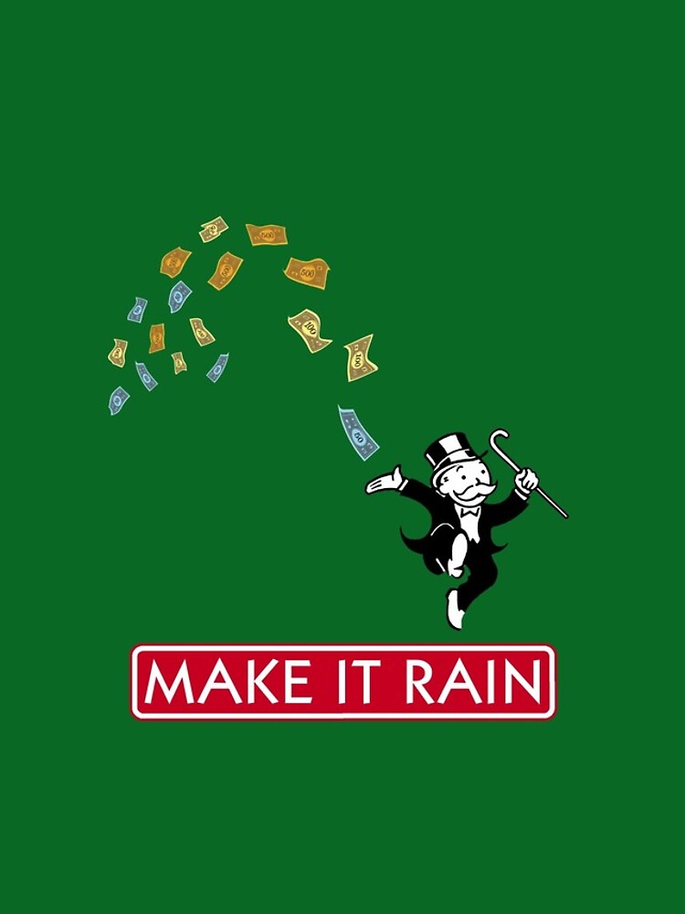 "Make it Rain - Monopoly" iPhone Case for Sale by AMKnite | Redbubble