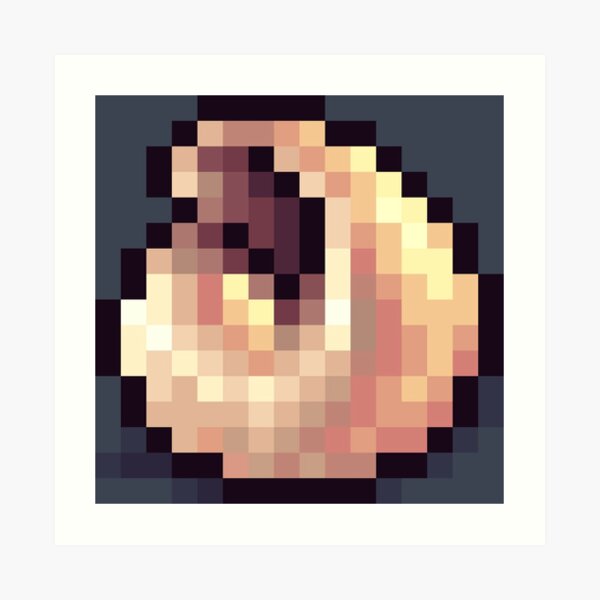 "Pixel Shell C0" Art Print for Sale by BenHenry | Redbubble