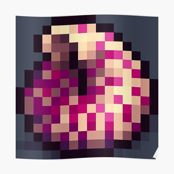 "Pixel Shell C2" Poster for Sale by BenHenry | Redbubble