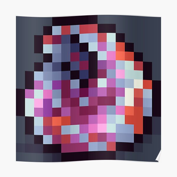 "Pixel Shell C4" Poster by BenHenry | Redbubble