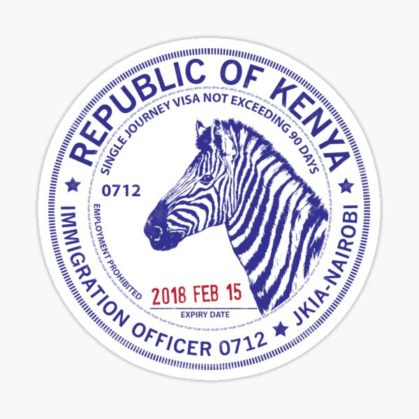 Kenya Stickers | Redbubble