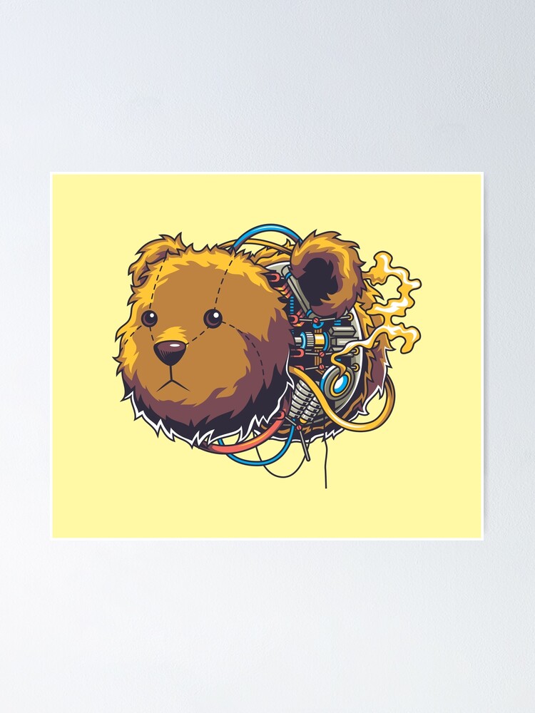 "Teddy" Poster for Sale by anggatantama | Redbubble