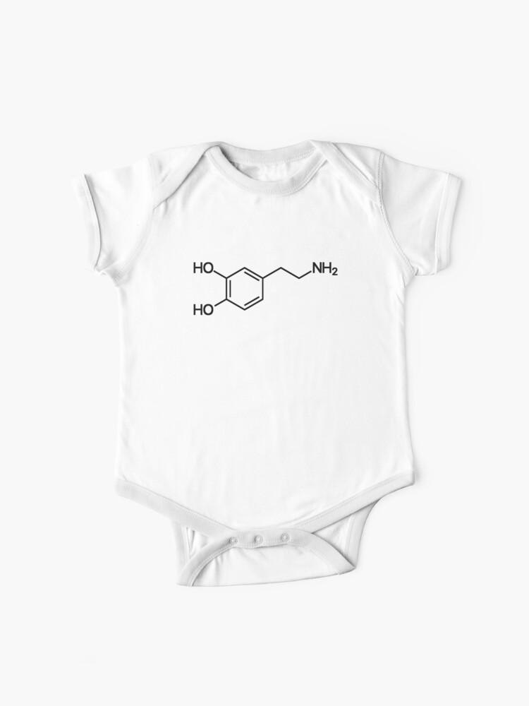 "Dopamine- Chemical Molecule Structure" Baby One-Piece for Sale by the ...
