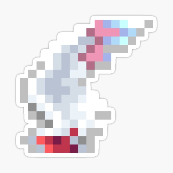 "Pixel Wing B" Sticker for Sale by Ben Henry | Redbubble