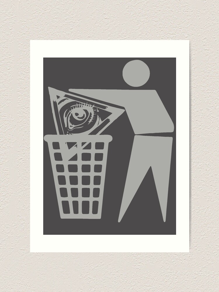 "Delete The Elite - Anti New World Order" Art Print for Sale by ...