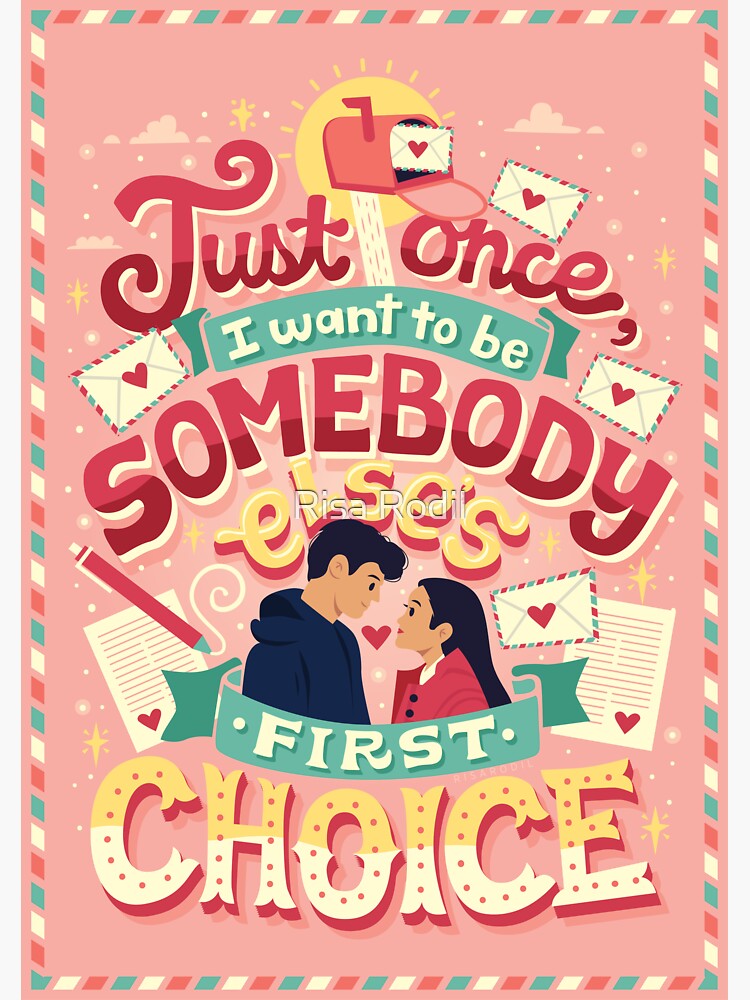 "First Choice" Sticker for Sale by risarodil | Redbubble