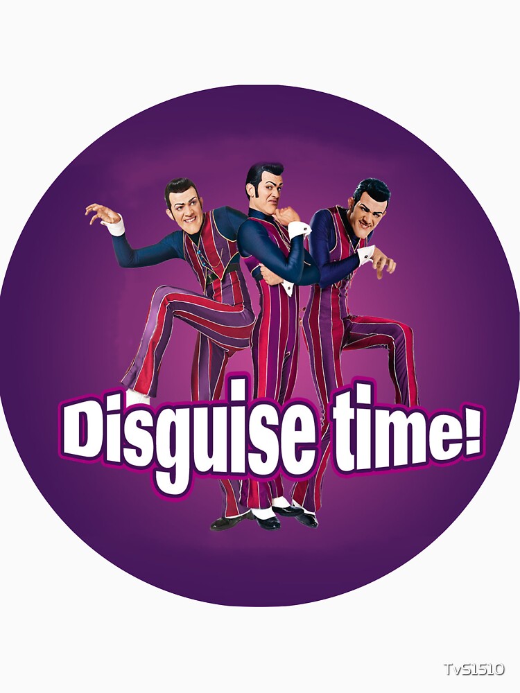 "Rotten Robbie Disguise Time! Lazy Town" T-shirt by TvS1510 | Redbubble