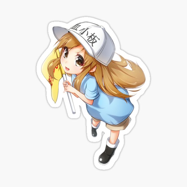 Platelet Chan Stickers | Redbubble