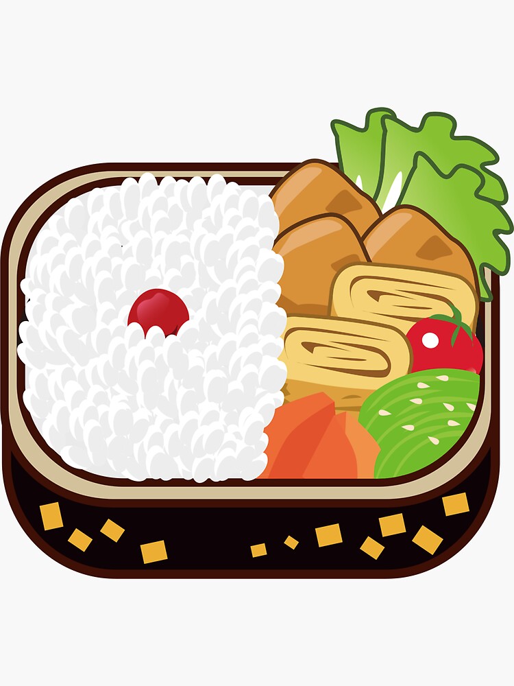 "Sushi emoji" Sticker by CleanOnPoint | Redbubble