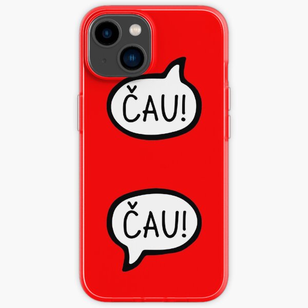"ČAU! Latvian, Slovak Latviešu, Greeting, Hello, Hi" iPhone Case for ...