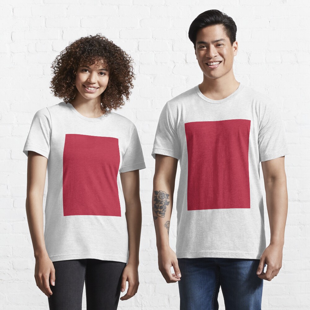 "PANTONE 19-1763 TPX Racing Red" T-shirt by ravcnclaw | Redbubble