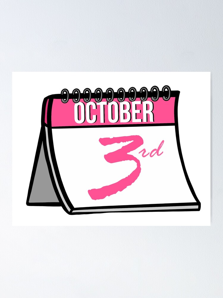 "October 3rd- mean girls" Poster by firestargrey | Redbubble
