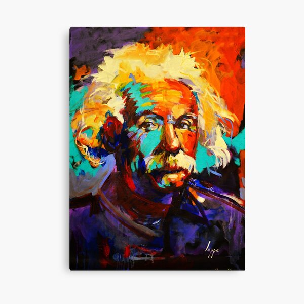 Albert Einstein Nobel Prize Canvas Prints | Redbubble