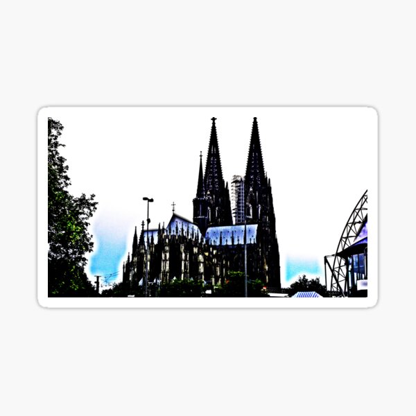"Der Kölner Dom" Sticker by TCL-Cologne | Redbubble