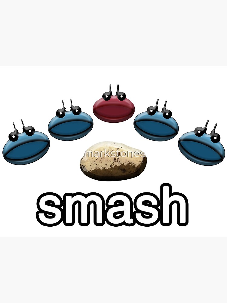 "Smash Aliens Design" Poster for Sale by Mark Stones | Redbubble