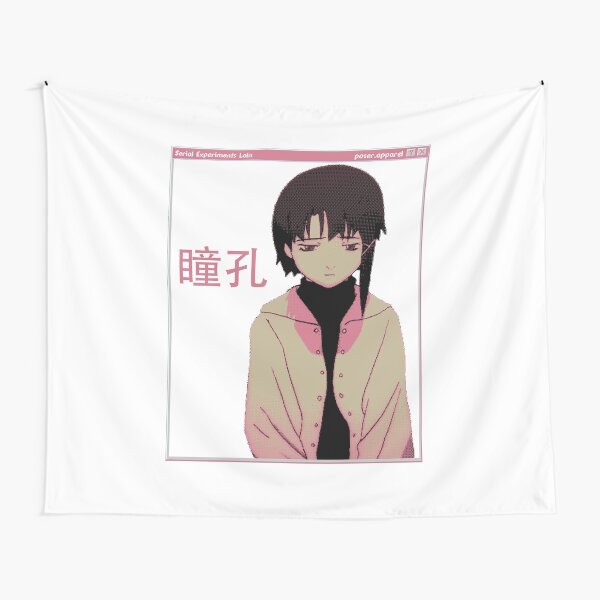 "SERIAL EXPERIMENTS LAIN - SAD JAPANESE ANIME AESTHETIC " Tapestry by ...