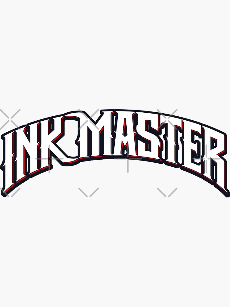 "Ink Master - tattoo" Sticker by Okami-shirt | Redbubble