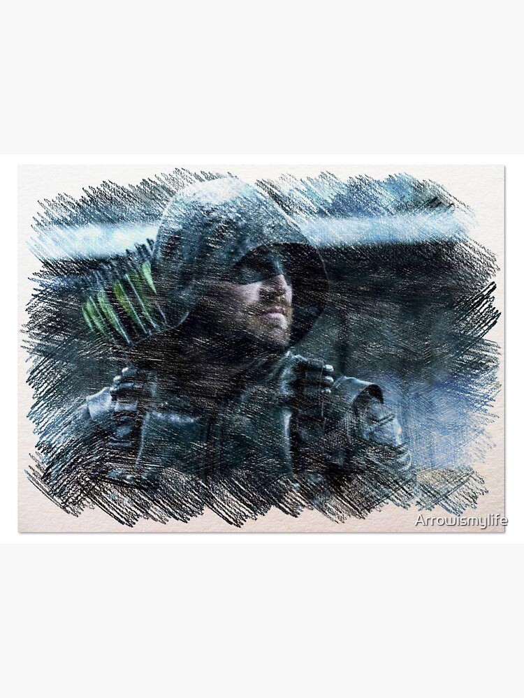 "Arrow,the Green Arrow " Sticker by Arrowismylife | Redbubble