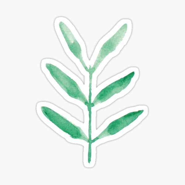 "Leaf Series" Sticker by Amelyne | Redbubble