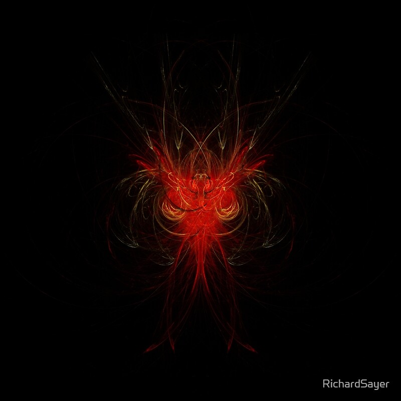 "Fractal Demon" by RichardSayer | Redbubble