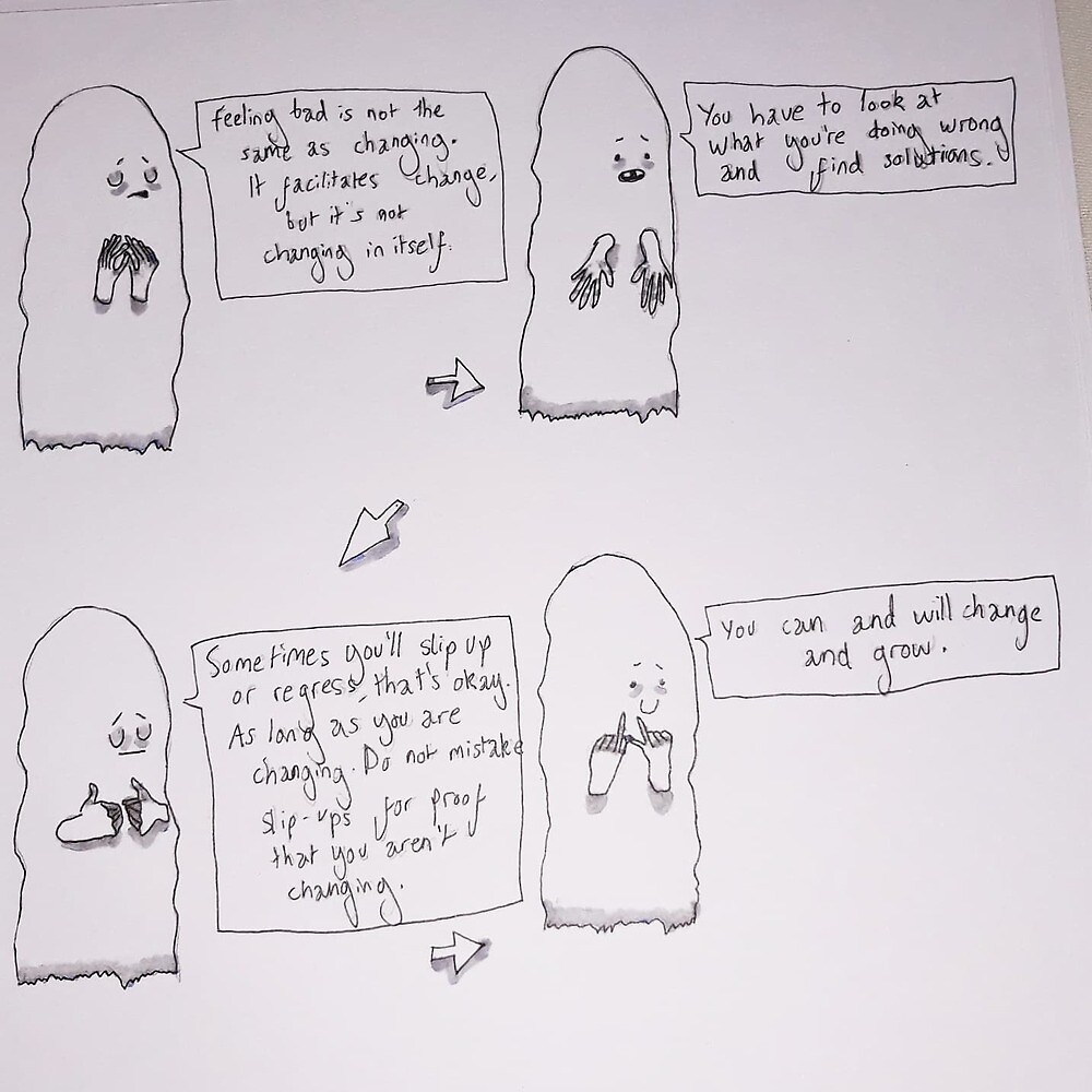 "growth mindset ghost" by monetdoesntgrow | Redbubble