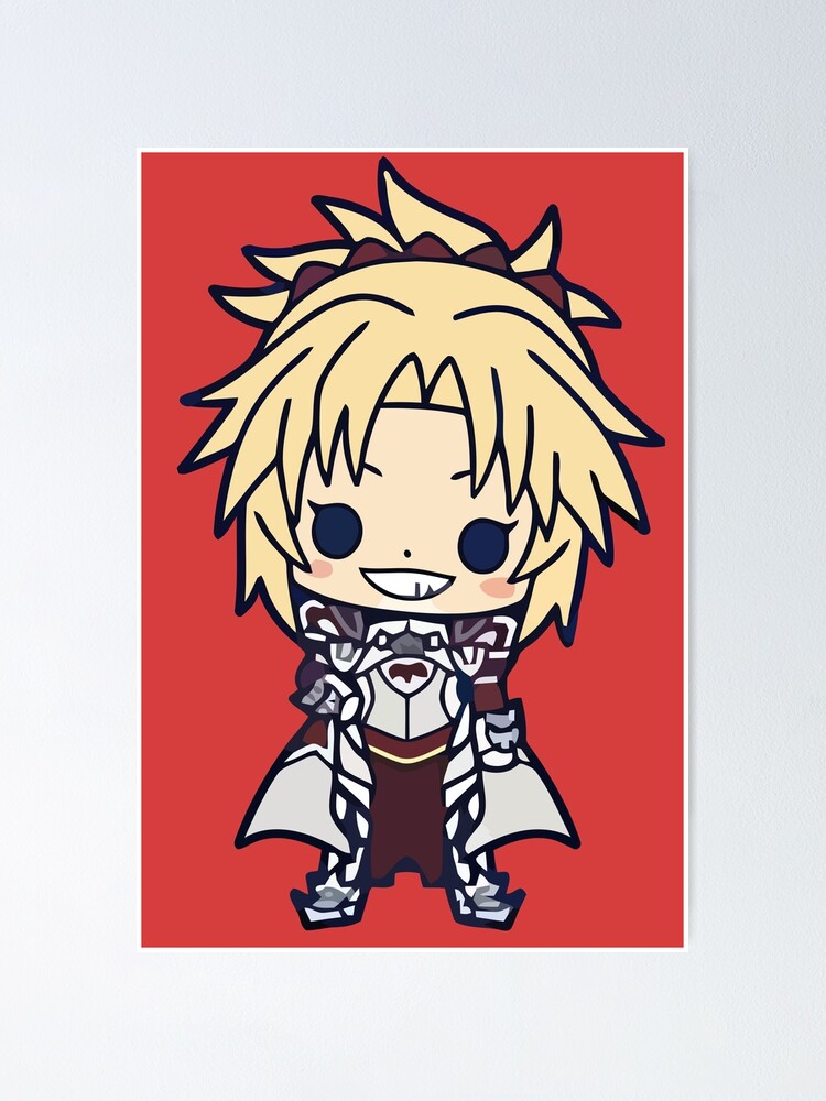 "Mordred" Poster by Chibify | Redbubble